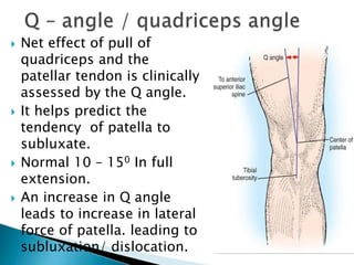 Examination of knee psmc | PPTX