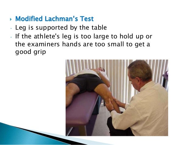 Medial Meniscus Test