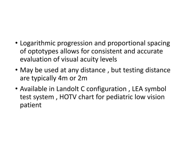 Examination of low vision patient | PPTX | Eye and Vision Conditions ...