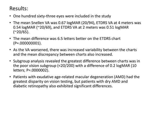 Examination of low vision patient | PPTX | Eye and Vision Conditions ...