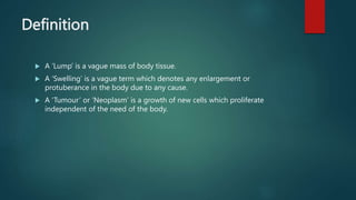 examination of lump.pptx