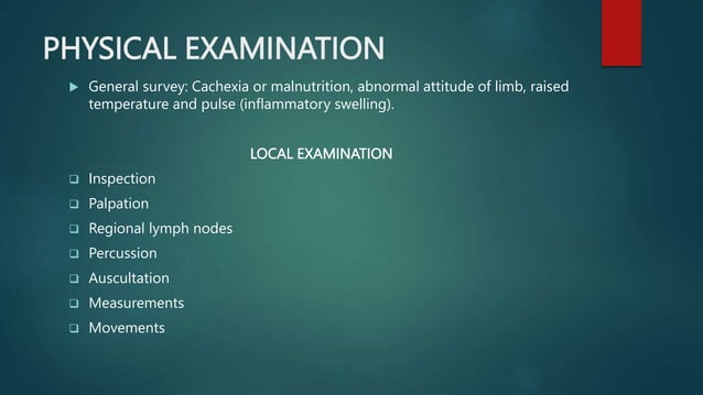 examination of lump.pptx