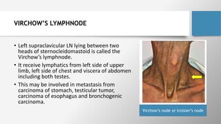 Examination of lymphnode | PPTX