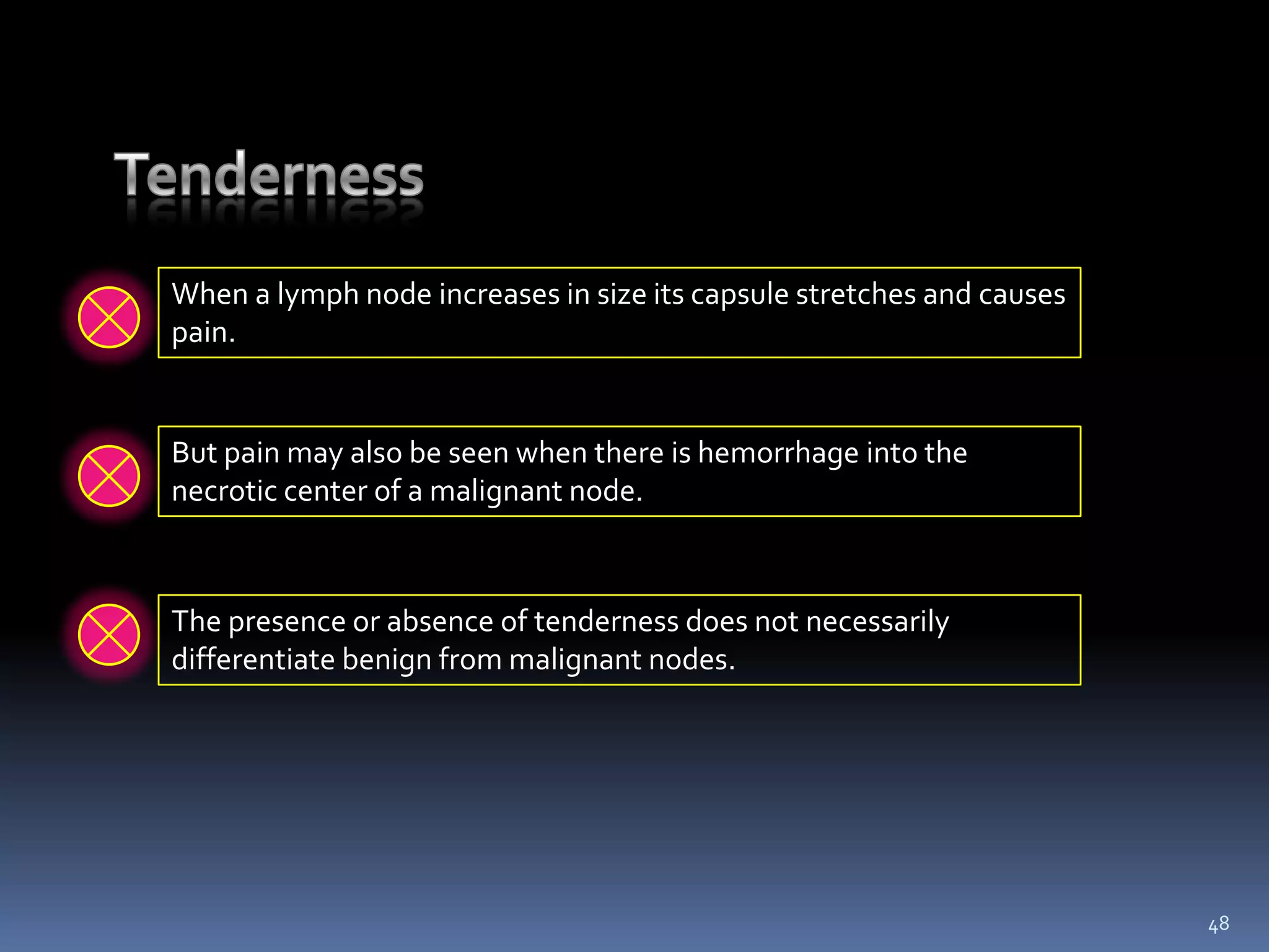 Examination of lymphnodes and cervicofacial lymphadenopathy | PPTX