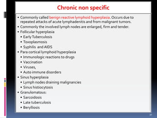 Examination of lymphnodes and cervicofacial lymphadenopathy | PPTX
