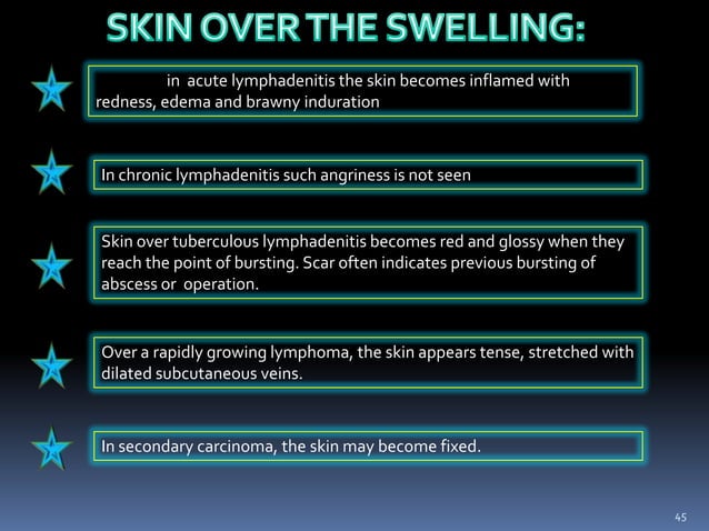 Examination of lymphnodes and cervicofacial lymphadenopathy | PPTX