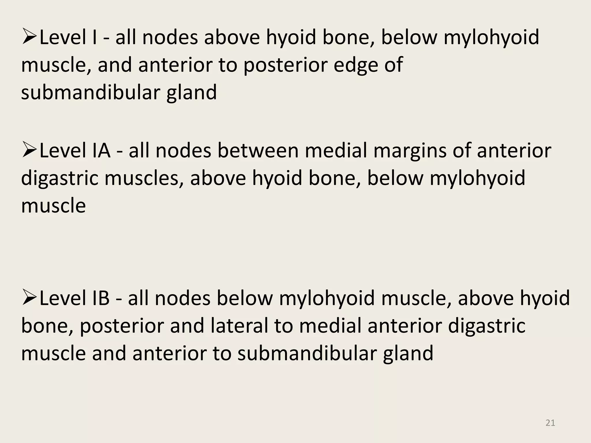 Examination of lymph nodes of head and neck | PPTX