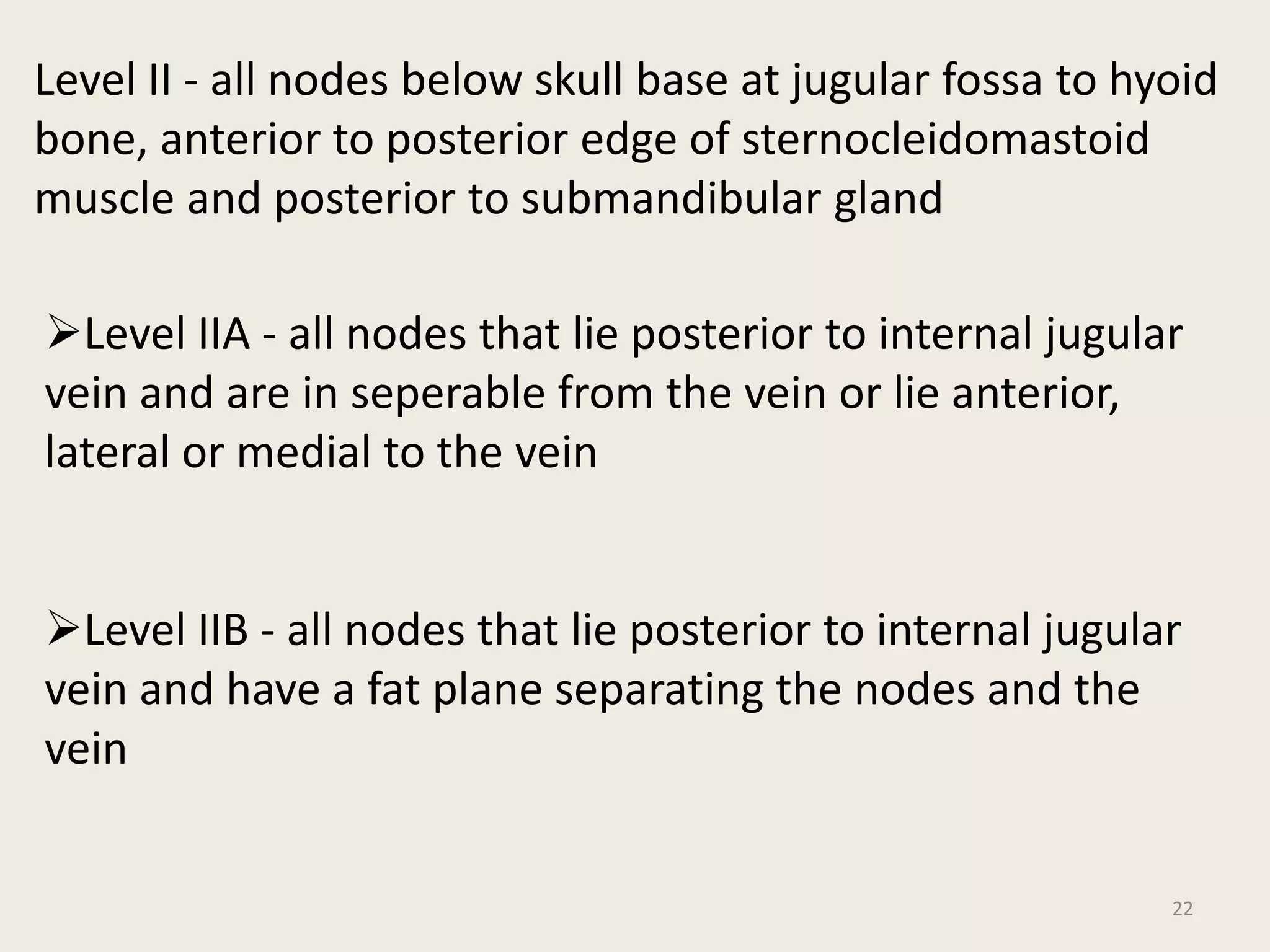 Examination of lymph nodes of head and neck | PPTX
