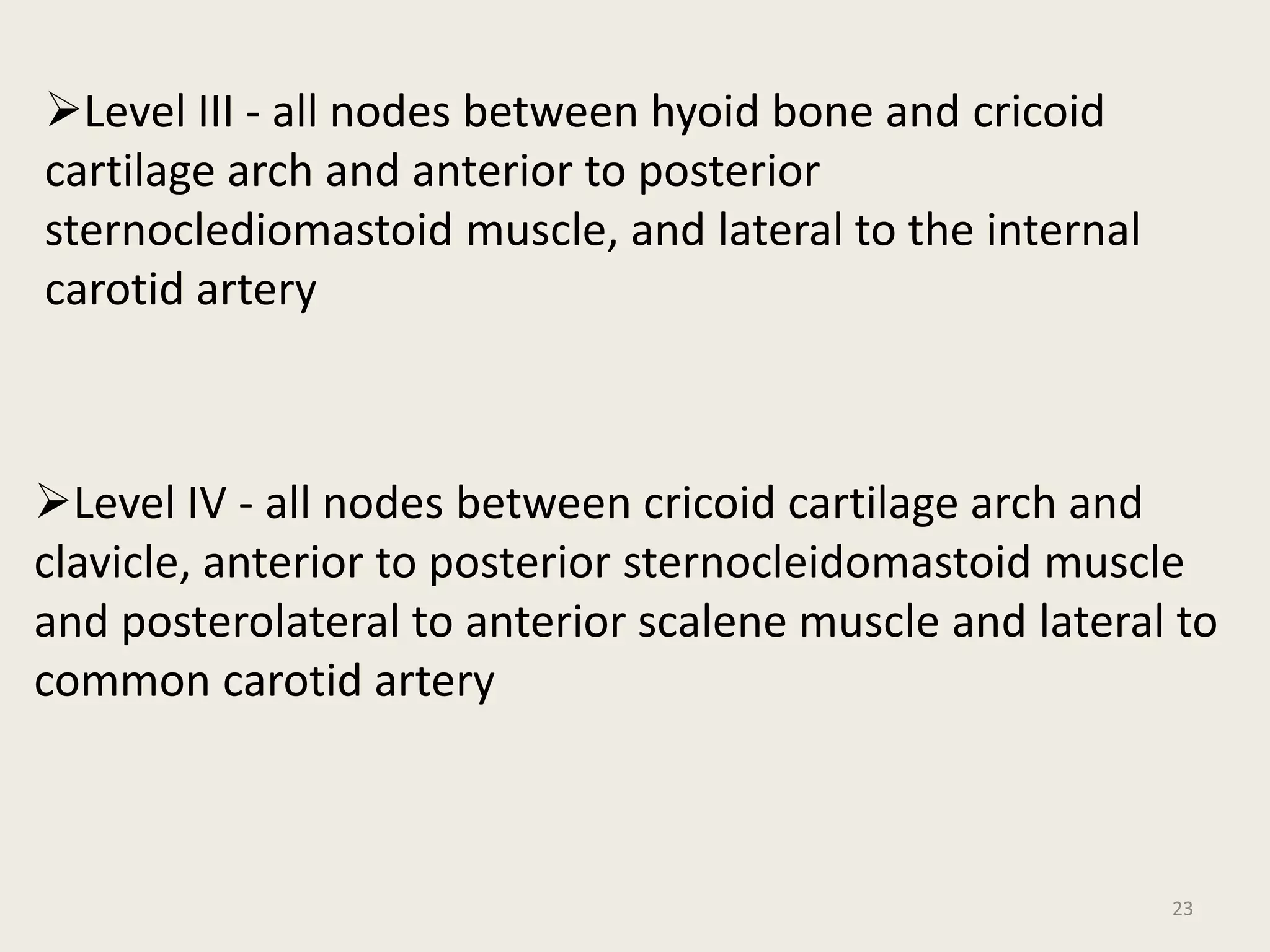 Examination of lymph nodes of head and neck | PPTX