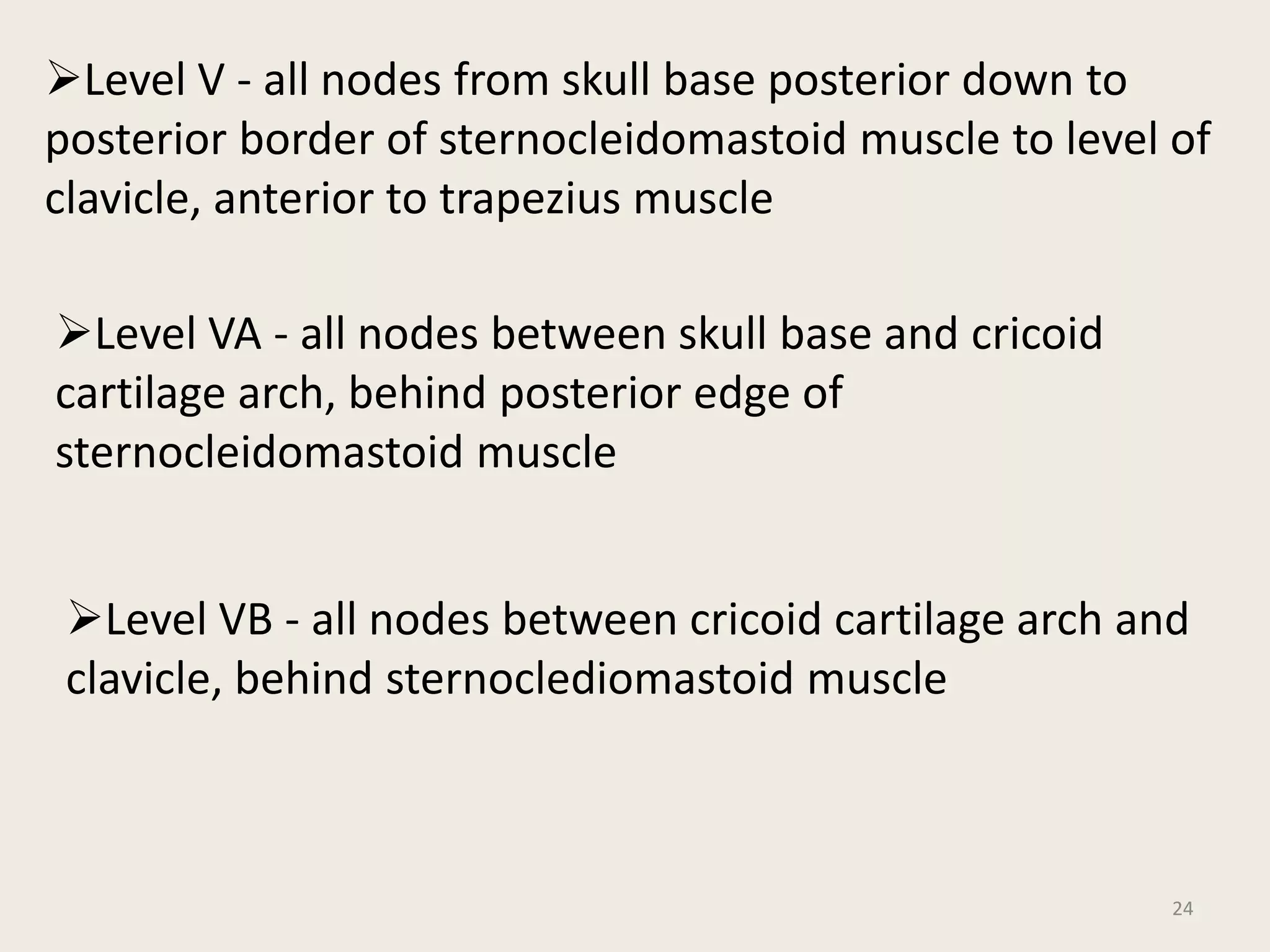 Examination of lymph nodes of head and neck | PPTX