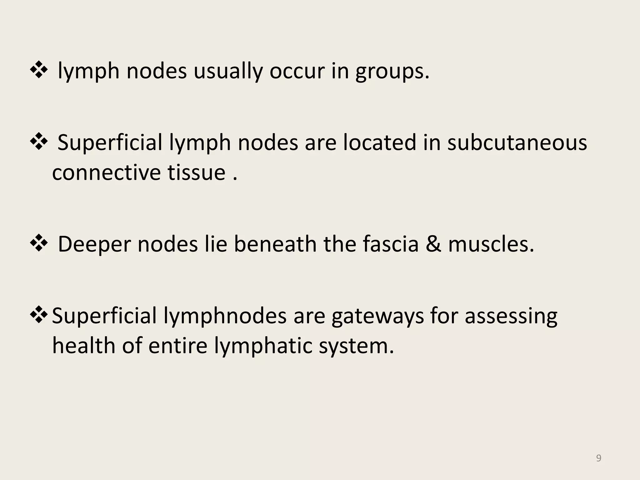 Examination of lymph nodes of head and neck | PPTX