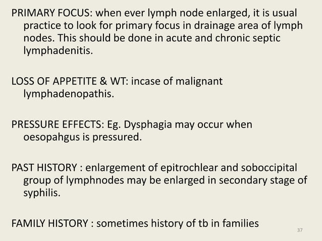 Examination of lymph nodes of head and neck | PPTX