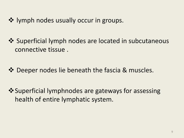 Examination of lymph nodes of head and neck | PPTX