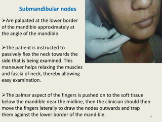 Submandibular Lymph Nodes