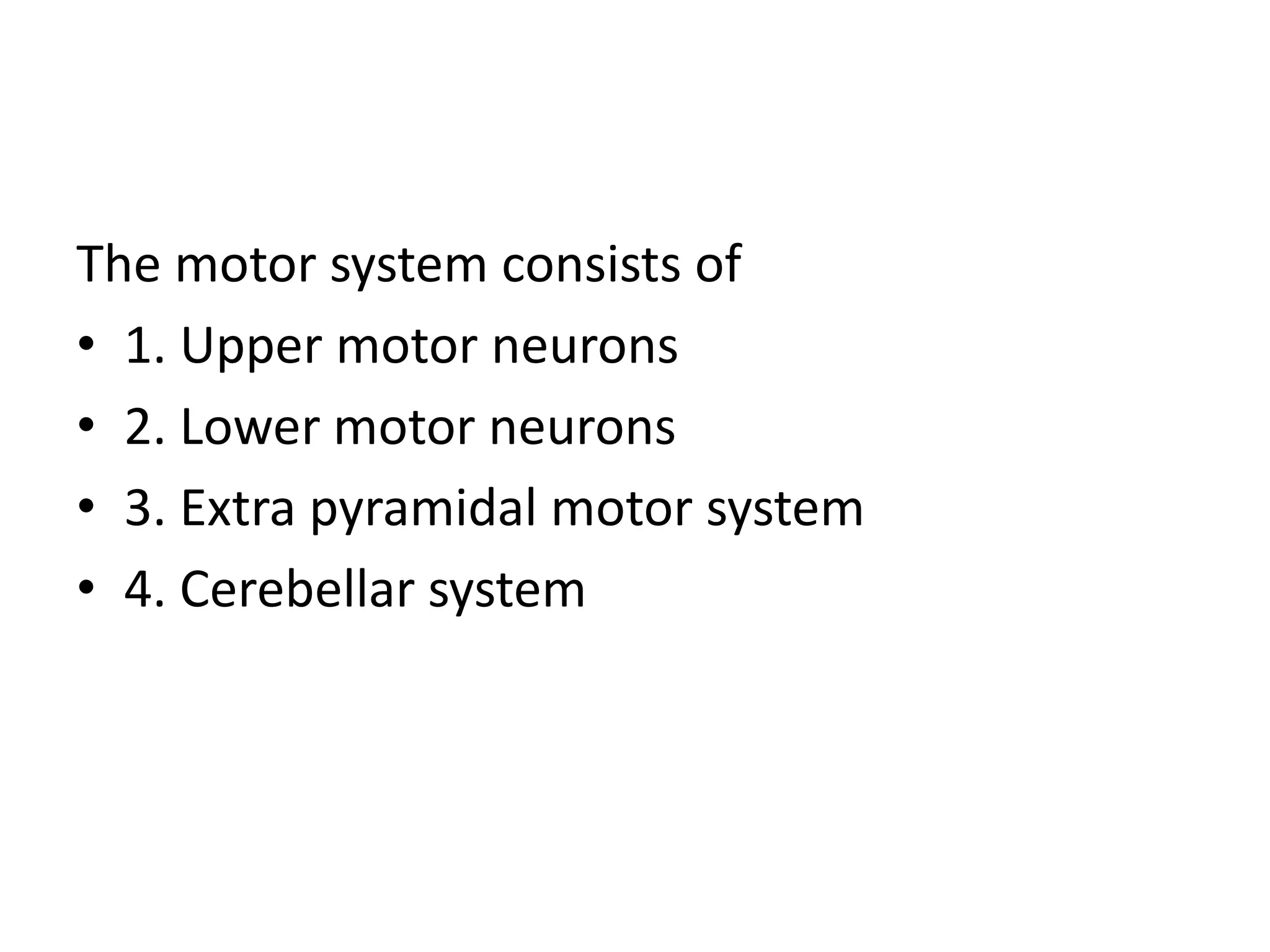 Examination of motor system | PPTX