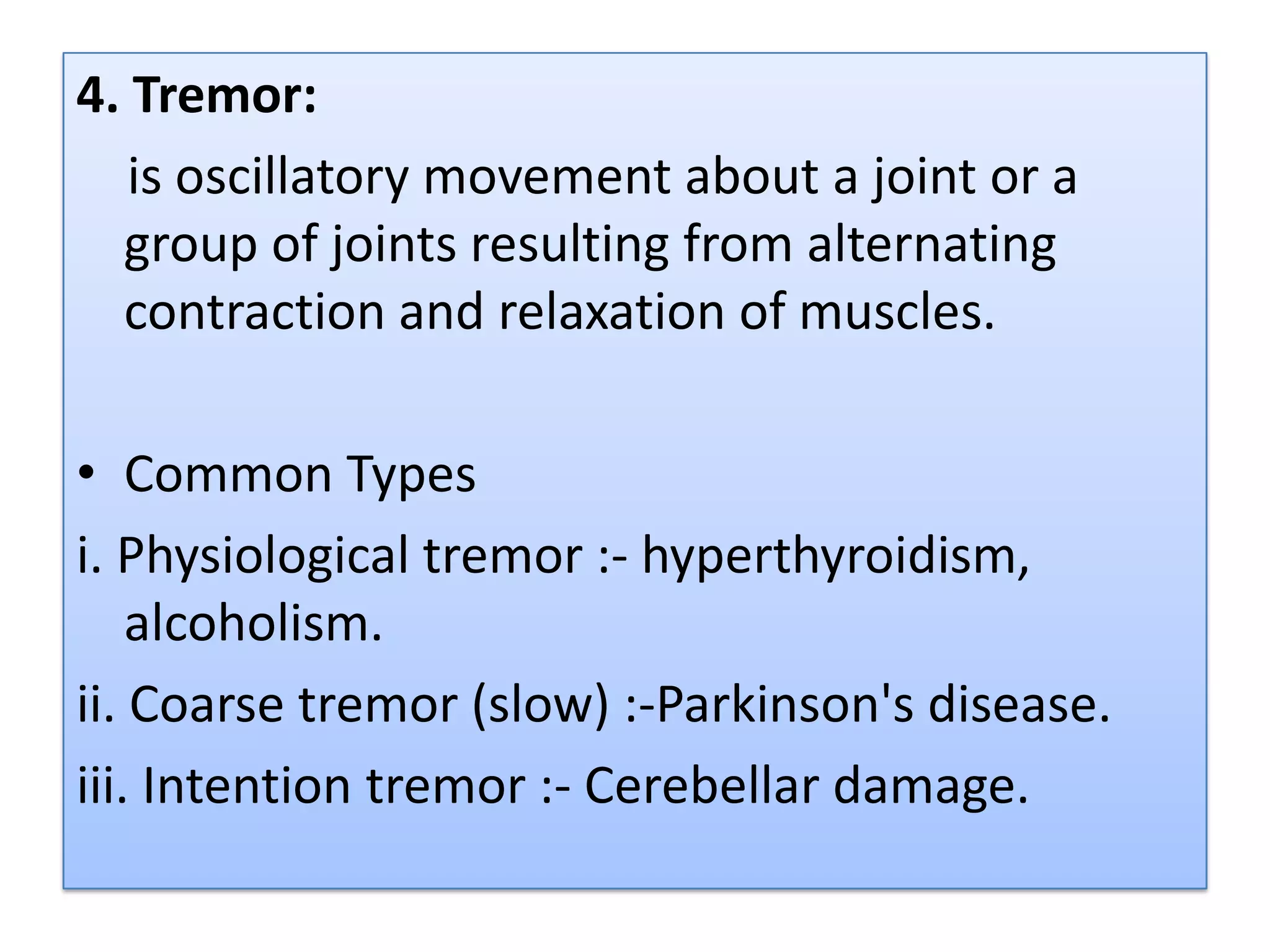 Examination of motor system | PPTX