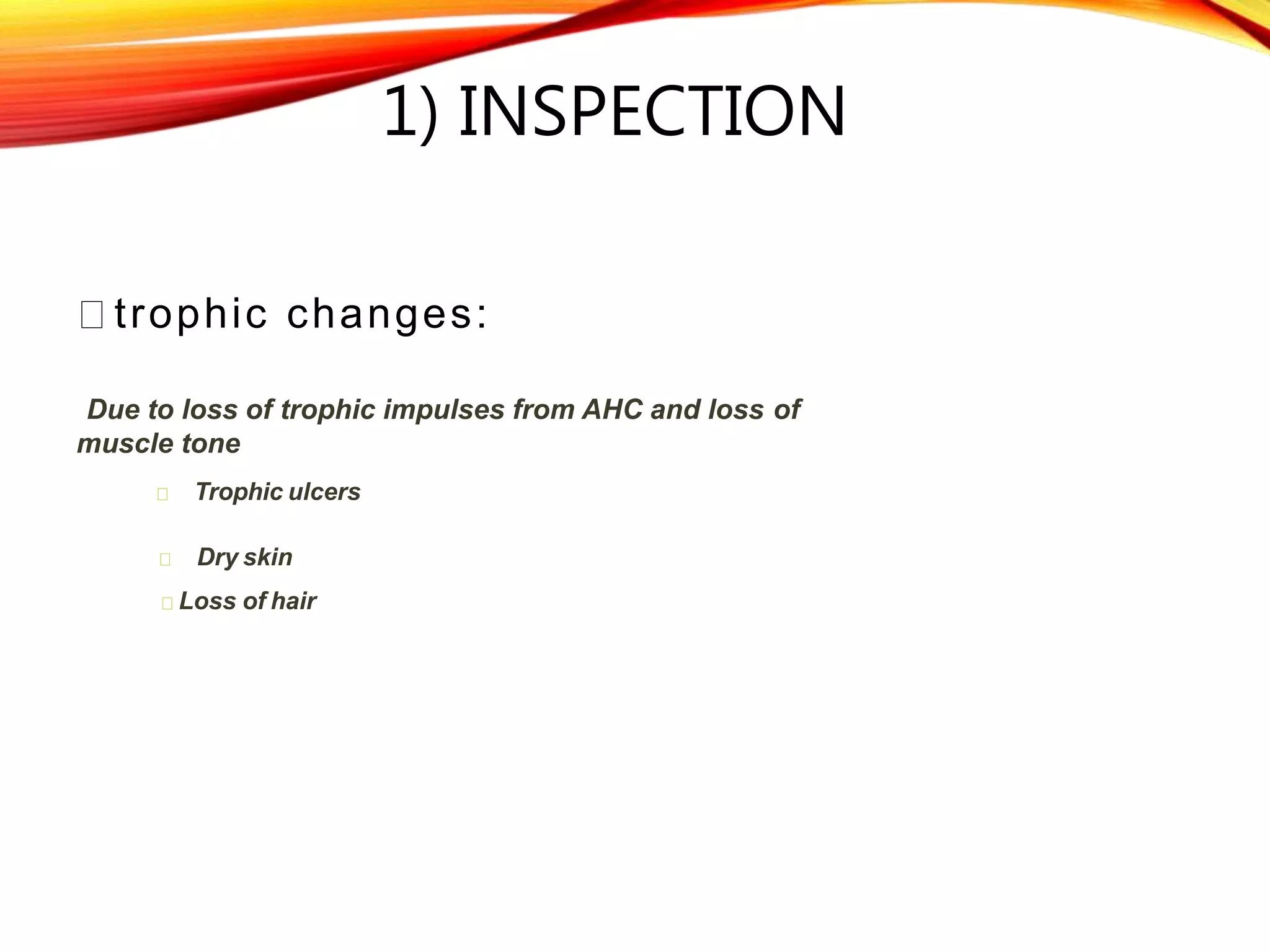 Examination of motor system | PPTX