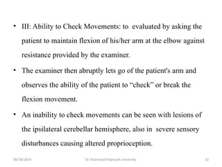 Examination of Motor System with reference.pptx