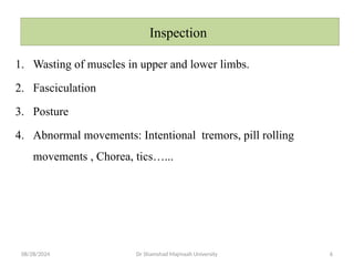 Examination of Motor System with reference.pptx