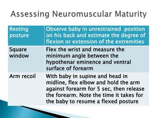 Examination of neonate | PPTX
