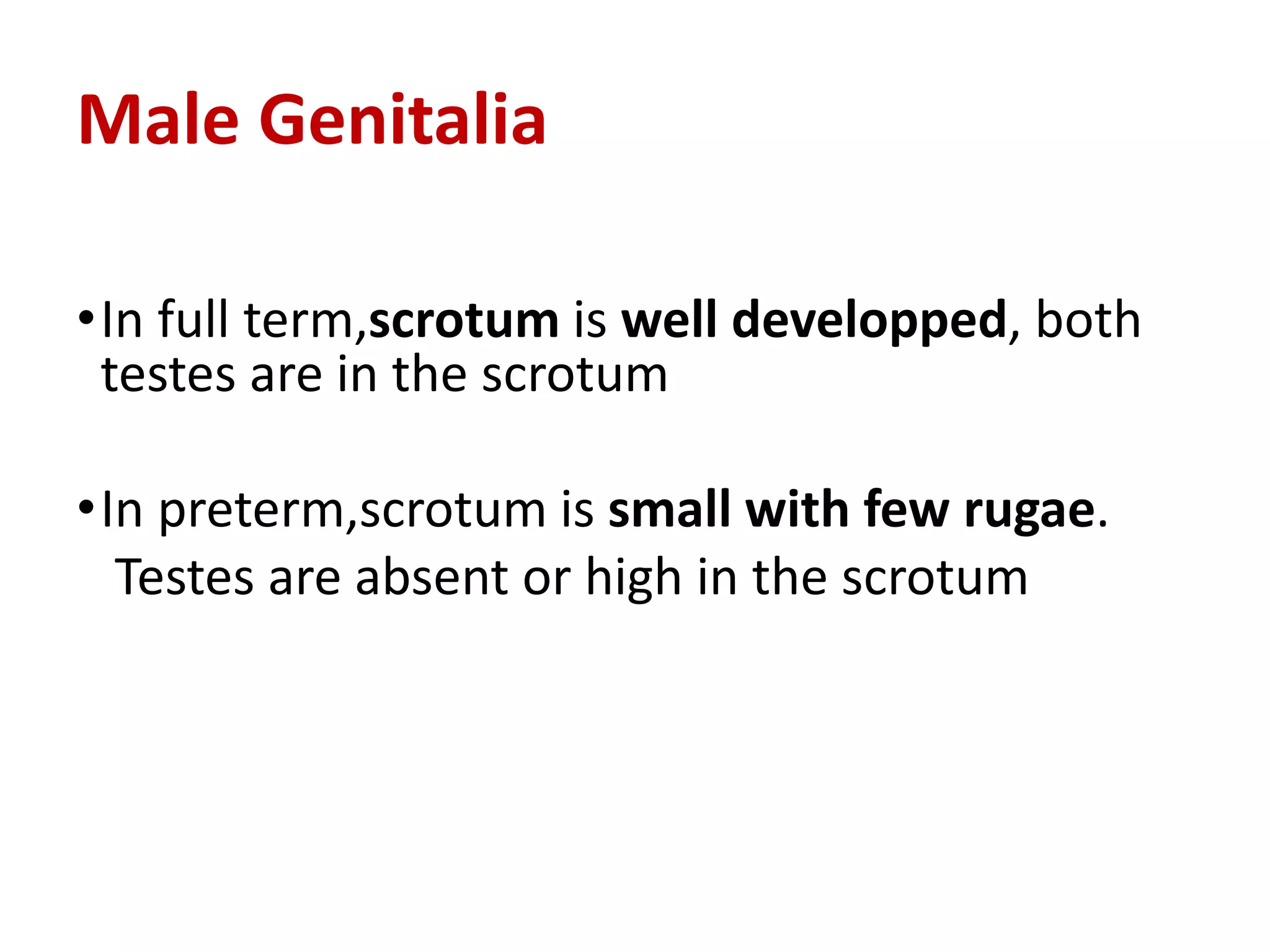 Examination of newborn. | PPTX