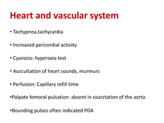 Examination of newborn. | PPTX