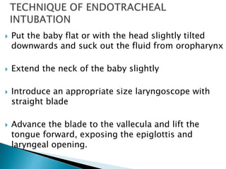 Examination of newborn and Resuscitation | PPTX