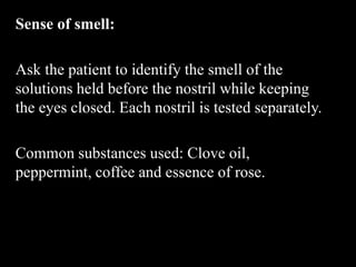 Examination of nose | PPTX