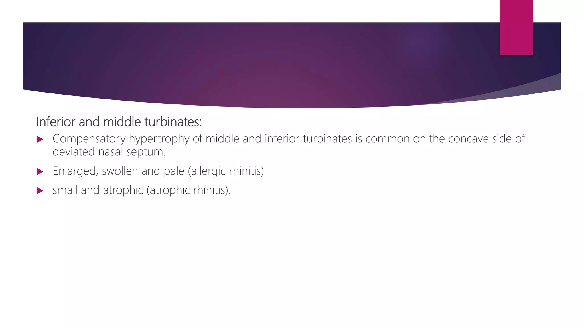 Examination of nose | PPTX