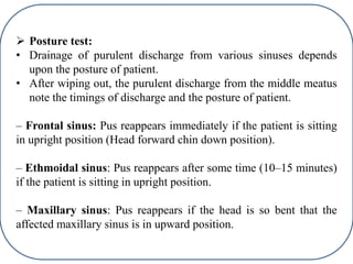 Examination of nose | PPTX