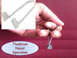 Examination of nose | PPTX