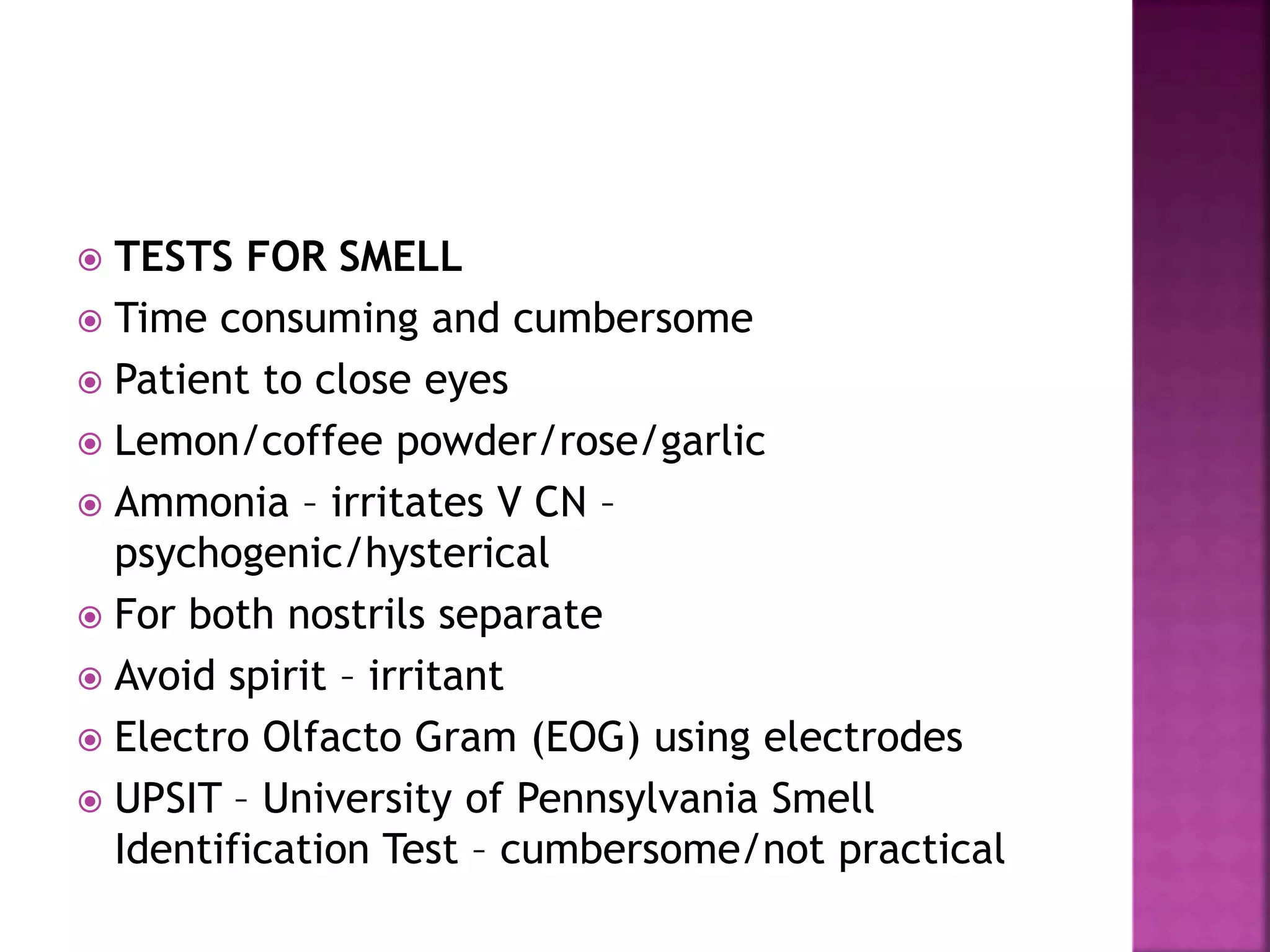 Examination of nose and pns | PPTX