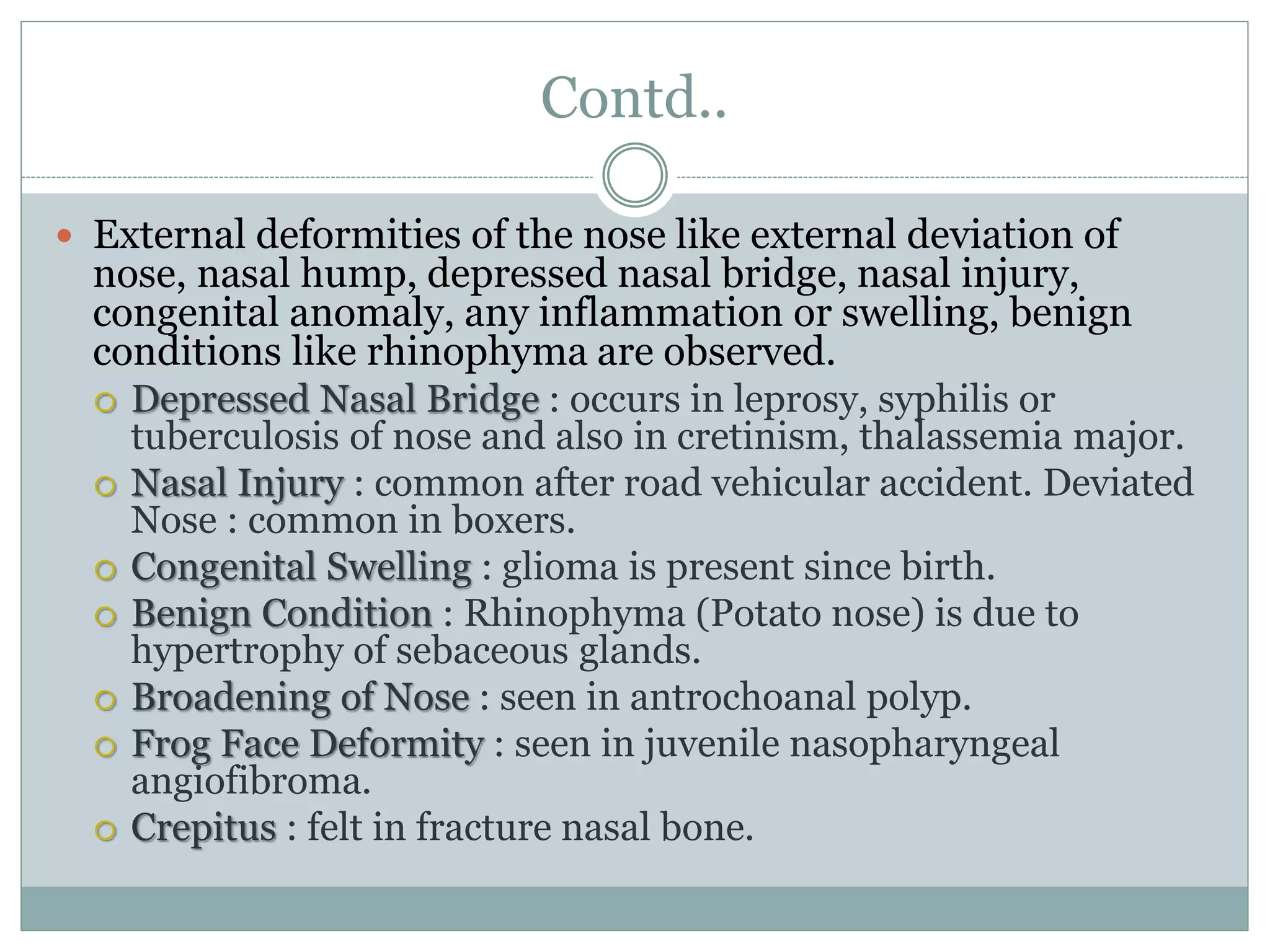 Examination of Nose & Throat Aditi G.pptx