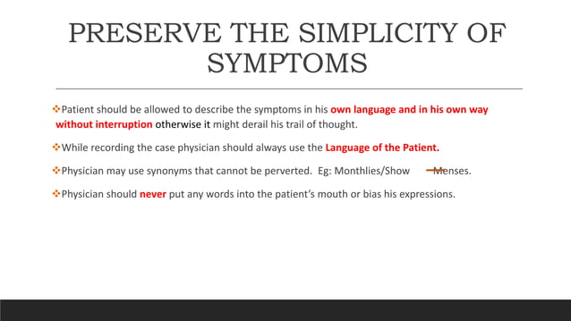 CASE TAKING BY DR. KENT.pptx | Medical Health