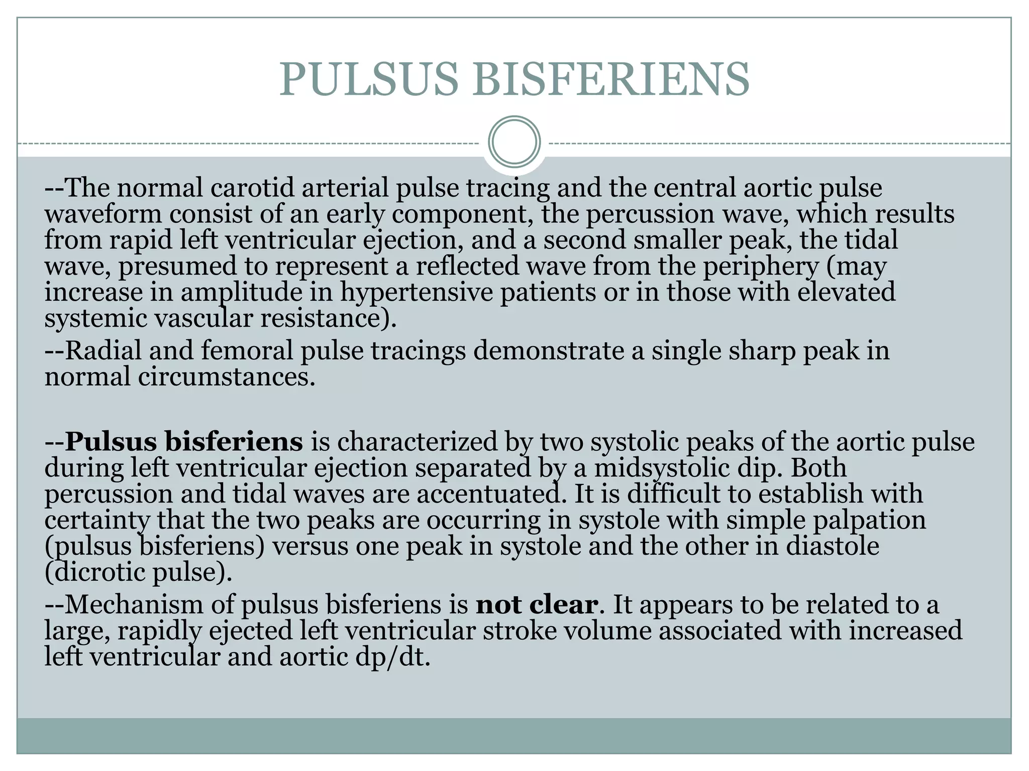 Examination of pulse | PPTX