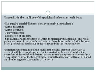 Examination of pulse | PPTX