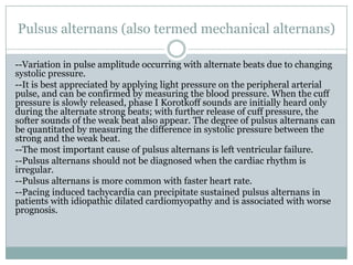 Examination of pulse | PPTX