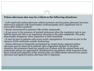 Examination of pulse | PPTX