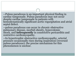 Examination of pulse | PPTX
