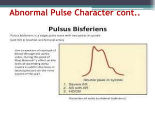 Examination of pulse | PPTX