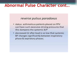 Examination of pulse | PPTX