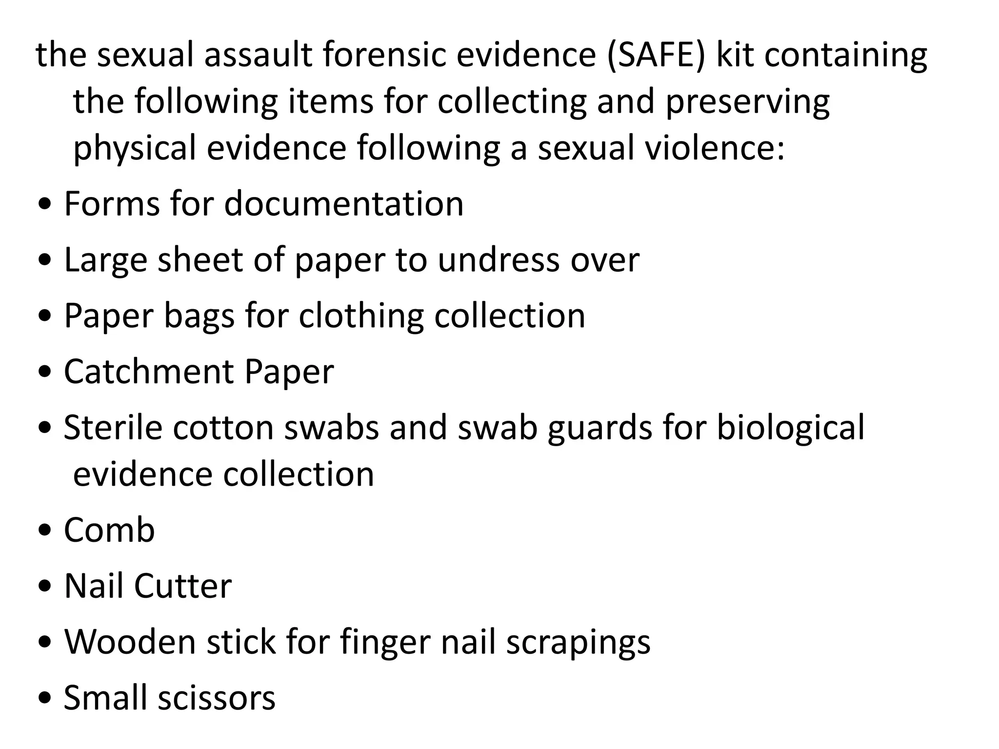 Examination of rape victim | PPTX