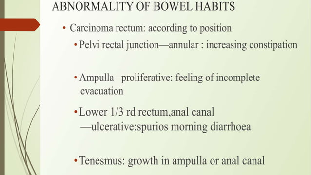 Examination Of Rectal Case Pptx