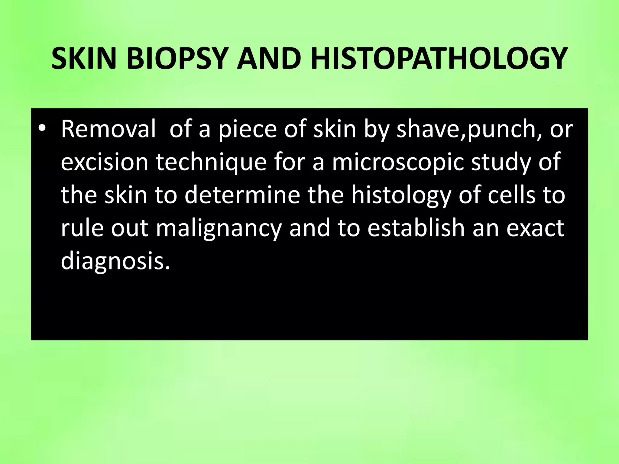 Examination of secondary skin lesion and its applied aspects | PPTX