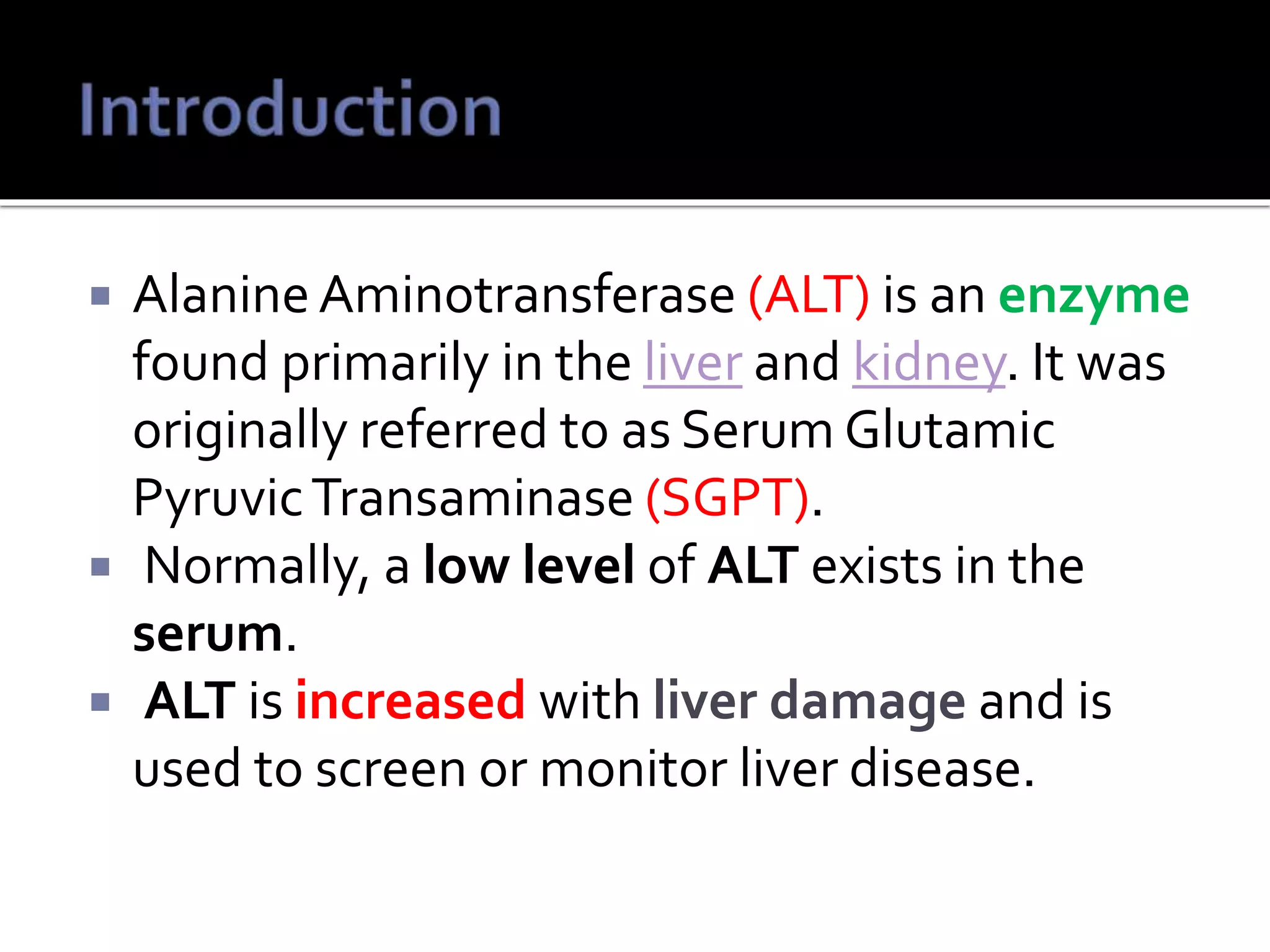 Examination of sgpt | PPTX