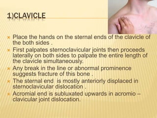 Examination of shoulder | PPTX | Death, Injury, or Military Conflict ...