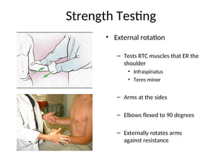 Examination of shoulder Hamed.ppt FOR MEDICAL STUDENTS | PPT