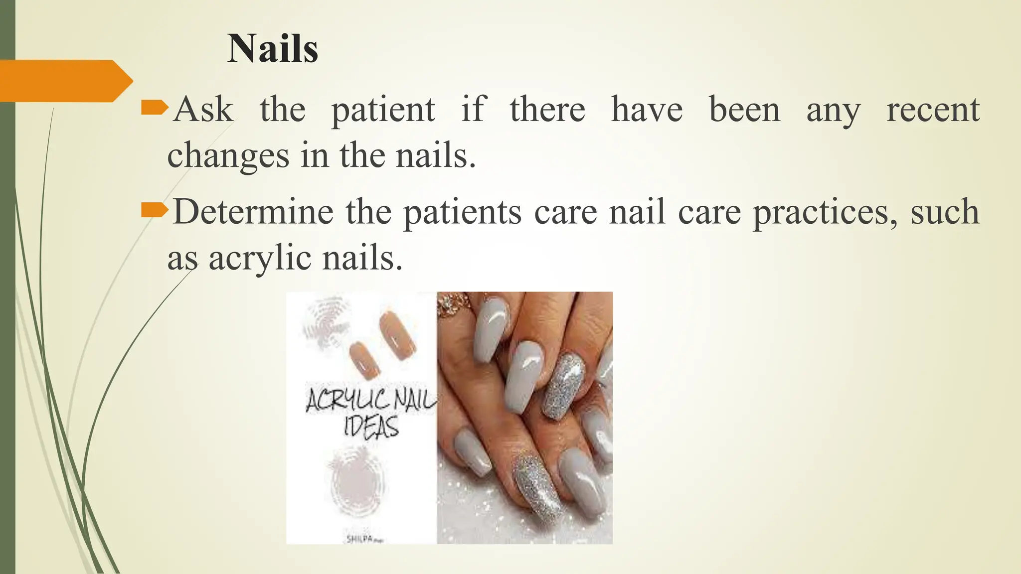 EXAMINATION OF SKIN, HAIR AND NAILS.pptx