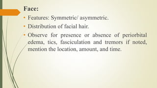 EXAMINATION OF SKIN, HAIR AND NAILS.pptx