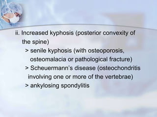 Examination of spine | PPTX